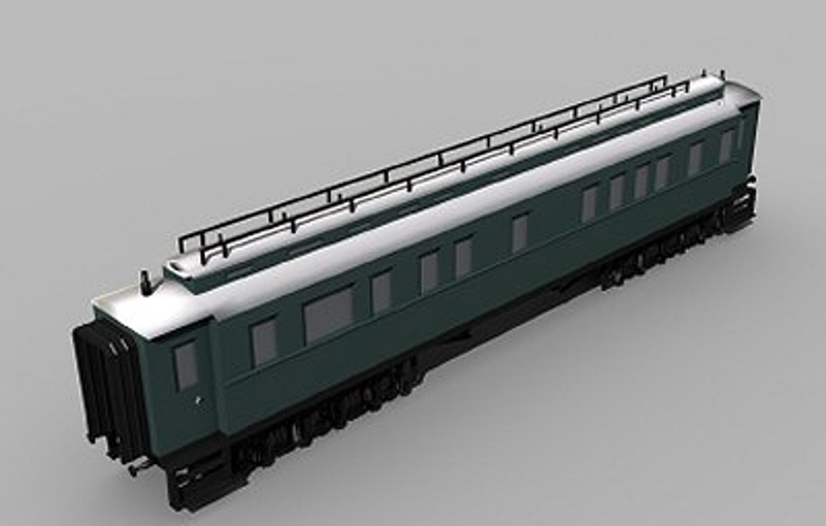 German Imperial Pullman Car 3d 3ds