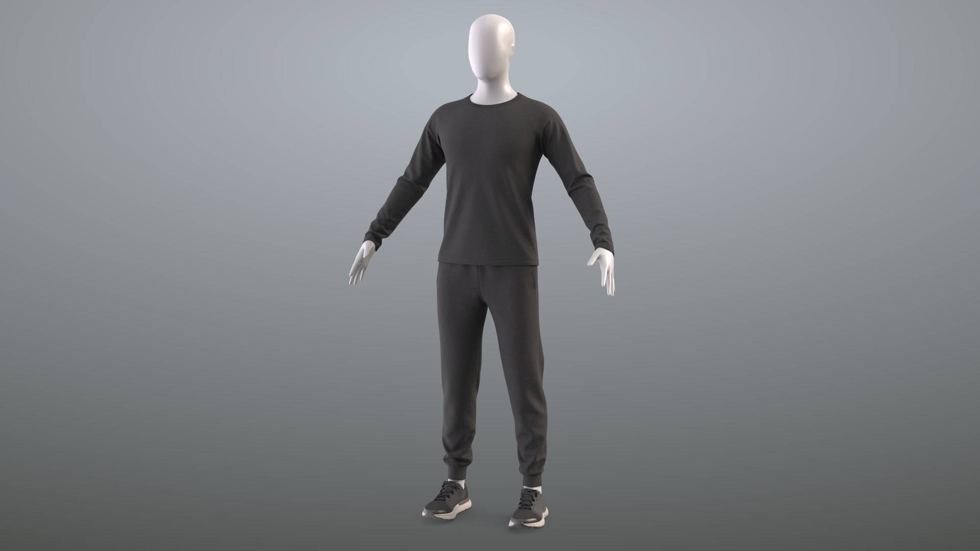 Realistic Sportswear Suit Clothing 3D Model - TurboSquid 1512925