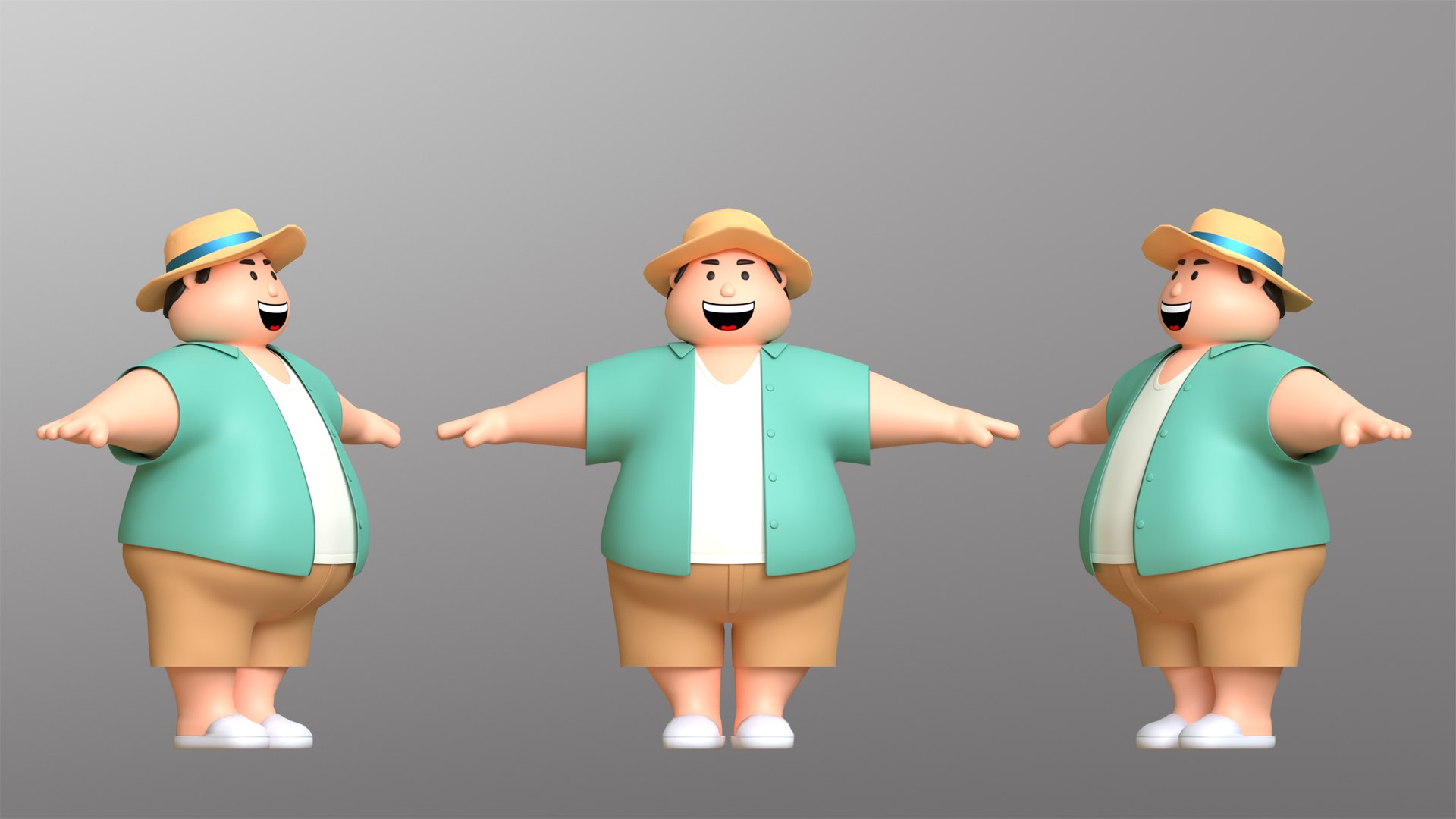 Minimal People Man Character 1006 3D Model - TurboSquid 2119101