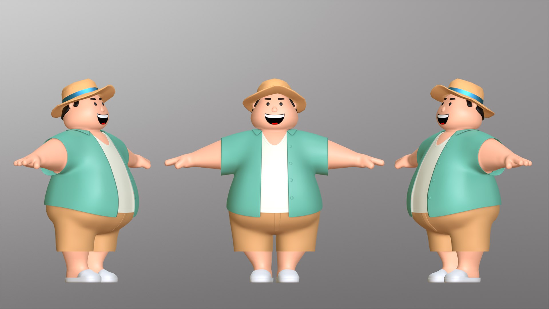 Minimal People Man Character 1006 3D Model - TurboSquid 2119101