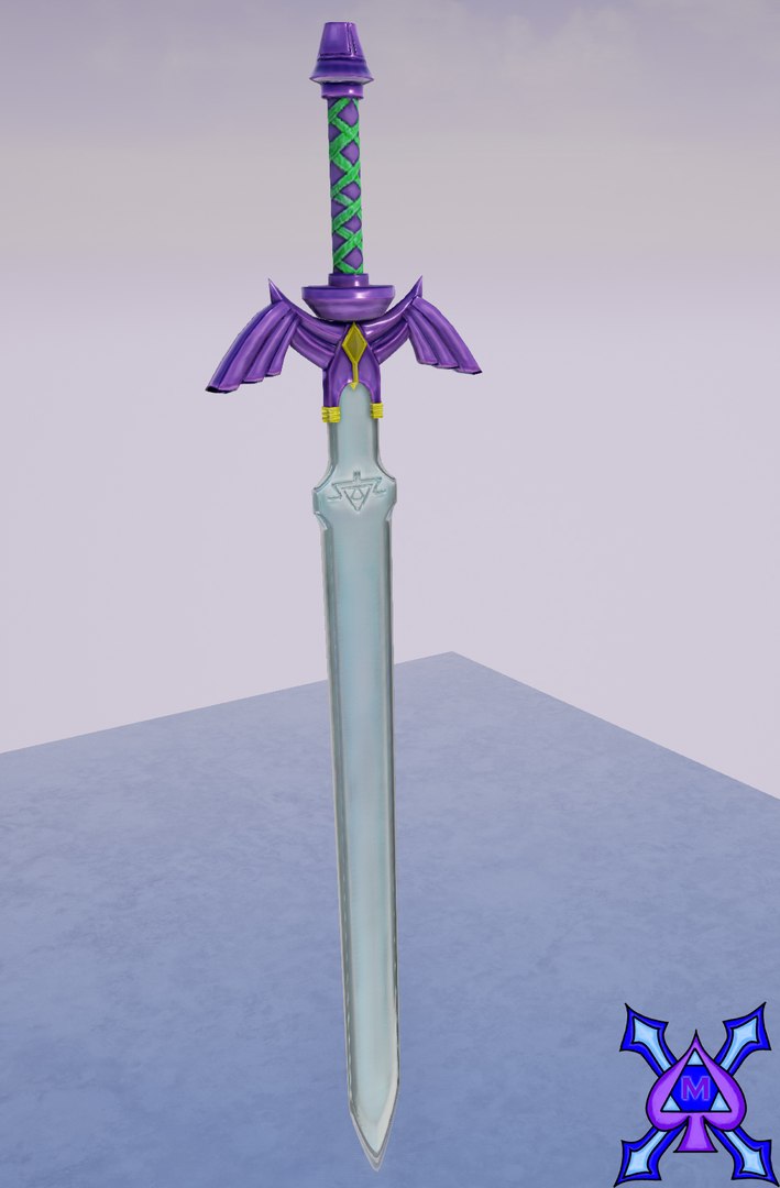 3D Zelda Master Sword Model - TurboSquid 1171528