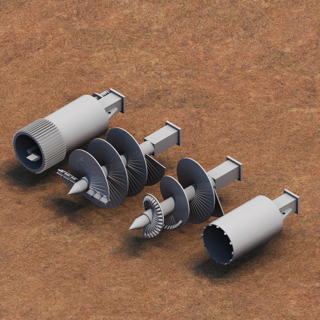 3D Hydraulic Rotary Rig Model - TurboSquid 1959212