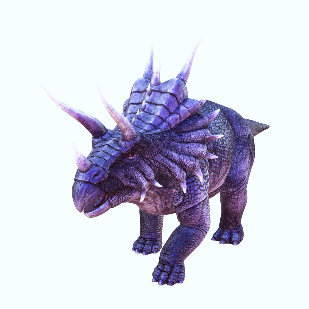 Triceratops DINOSAUR 3D model - TurboSquid 2159481