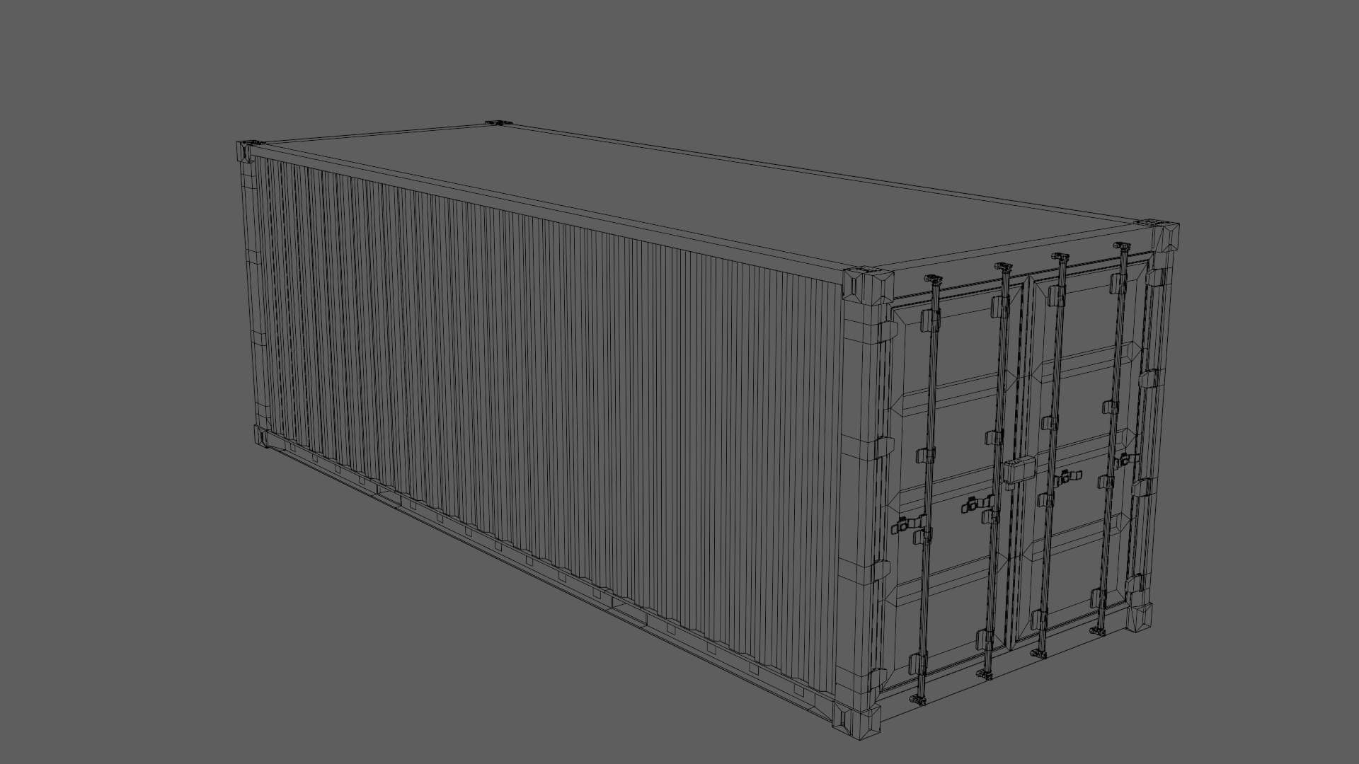 Shipping Container 3D - TurboSquid 2336147