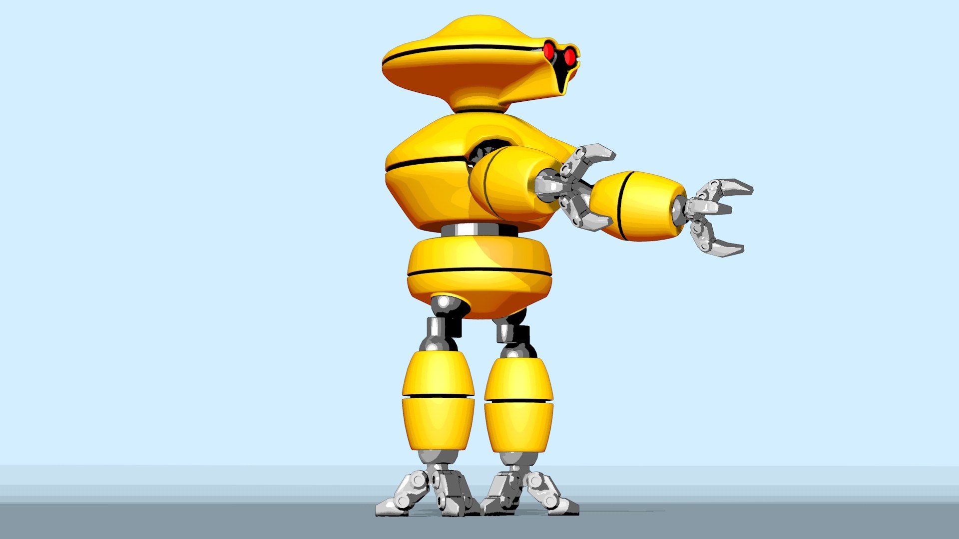 3D Robot - Waspbot - TurboSquid 1911587