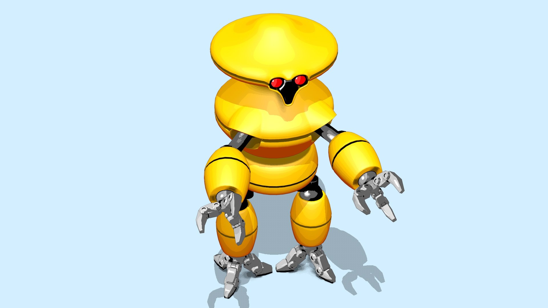 3D Robot - Waspbot - TurboSquid 1911587
