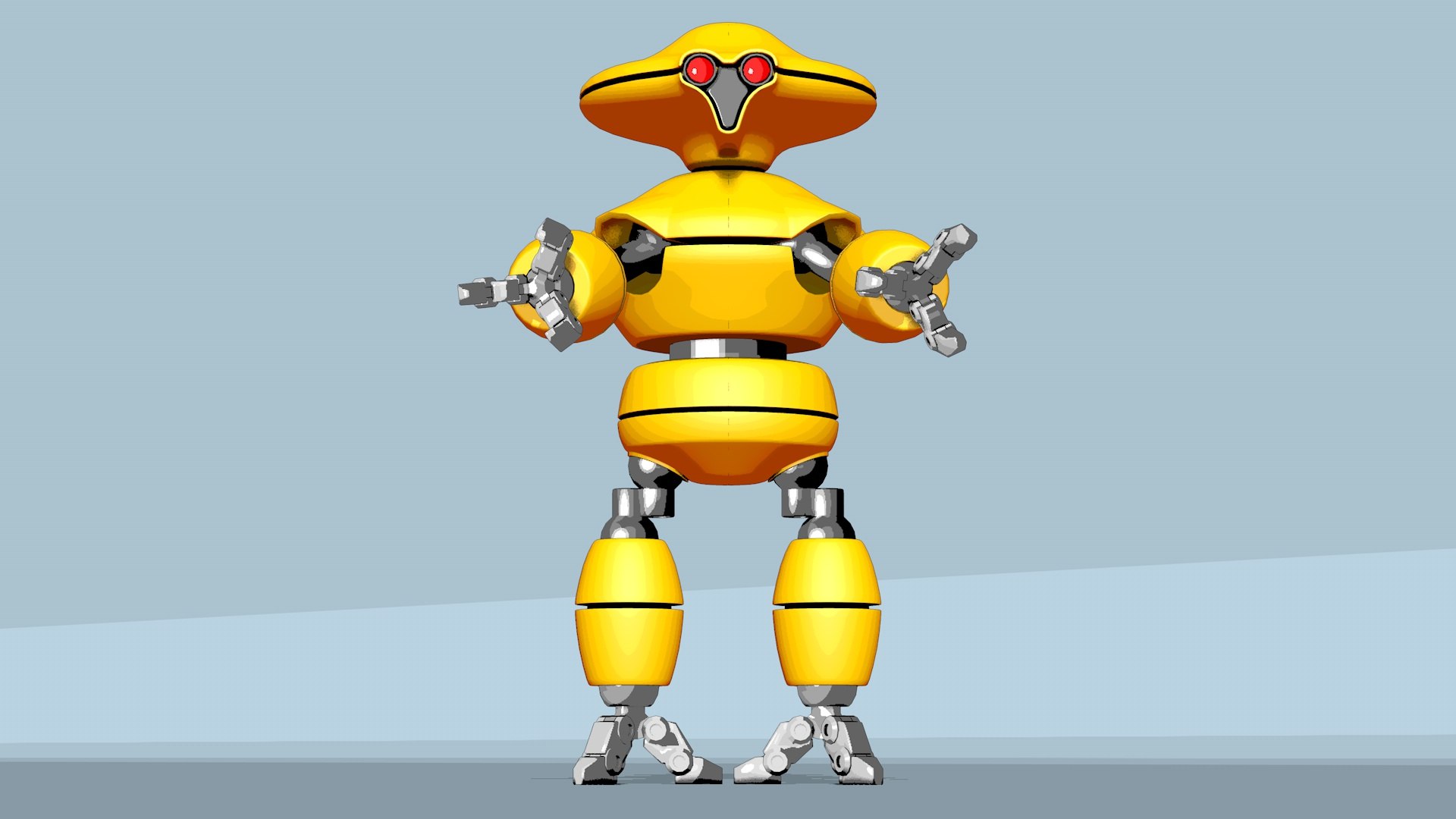 3D Robot - Waspbot - TurboSquid 1911587