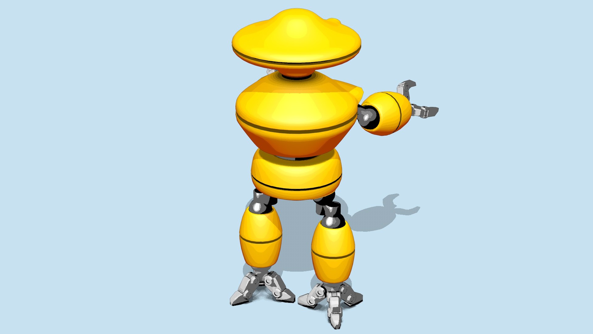 3D Robot - Waspbot - TurboSquid 1911587