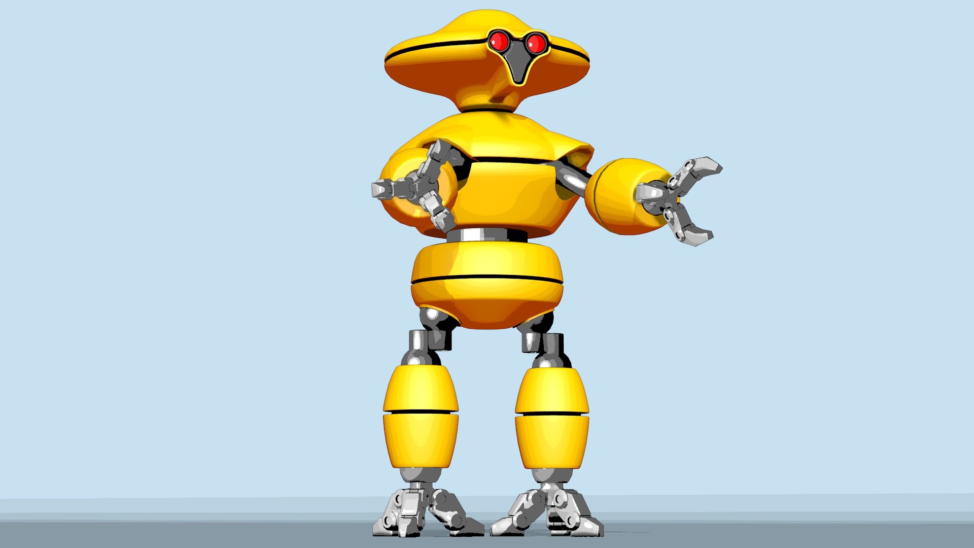3D Robot - Waspbot - TurboSquid 1911587