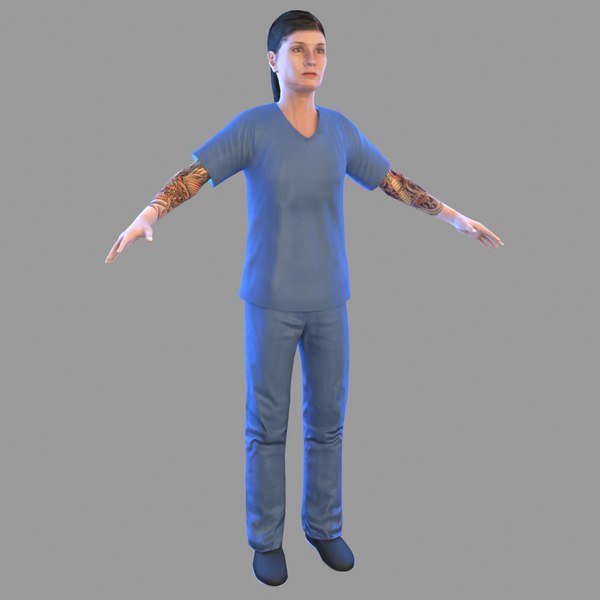 3D Female-Prison Models | TurboSquid