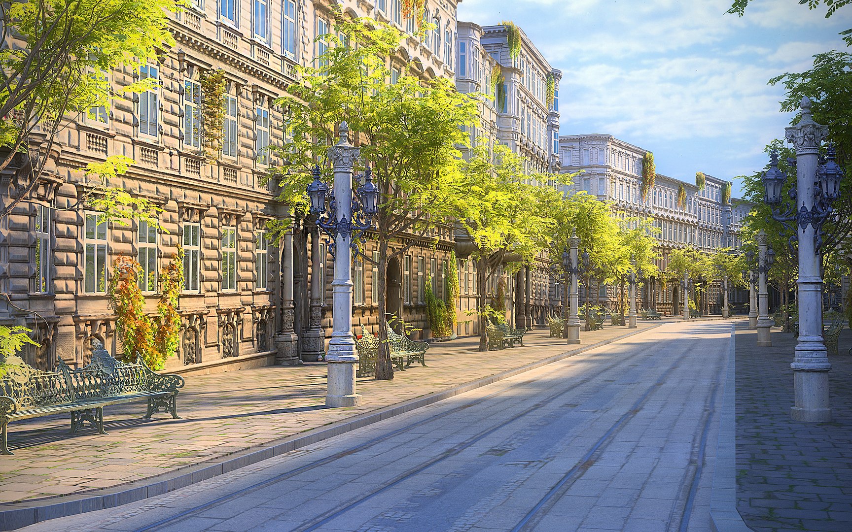 3D Vienna S Classic City - TurboSquid 1542558