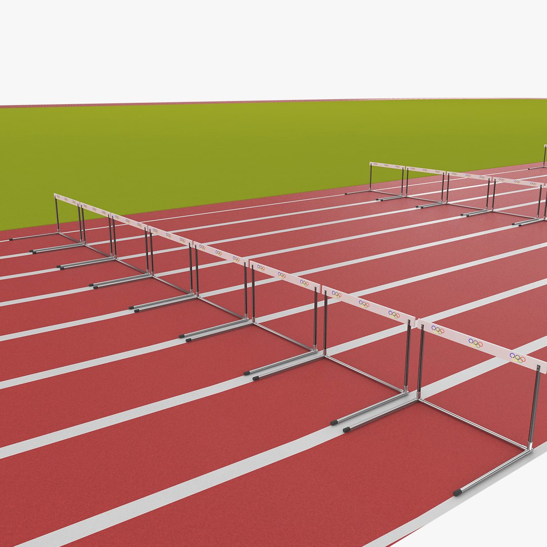 Running Equipment Athletics 3d Model