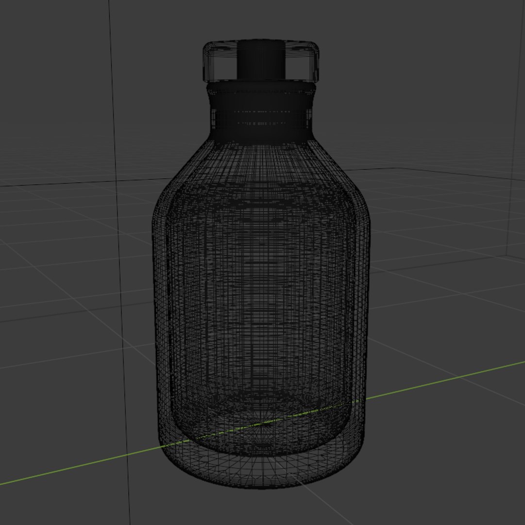 3D Model Glass Laboratory Reagent Bottles - TurboSquid 1629741