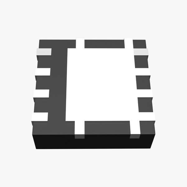 QFN-8 칩 3D 모델 - TurboSquid 2239071