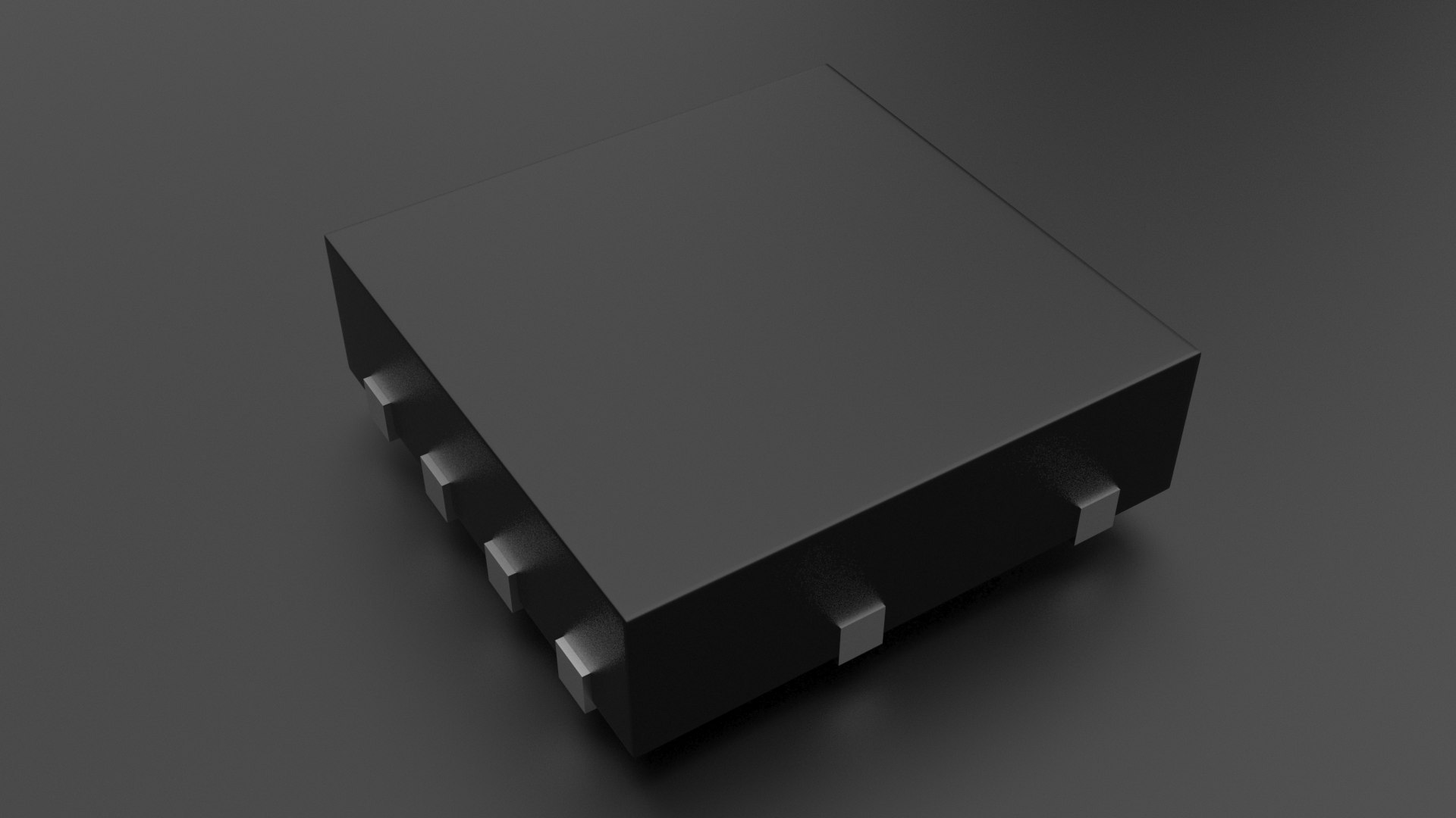 3D QFN-8 Chip - TurboSquid 2239071