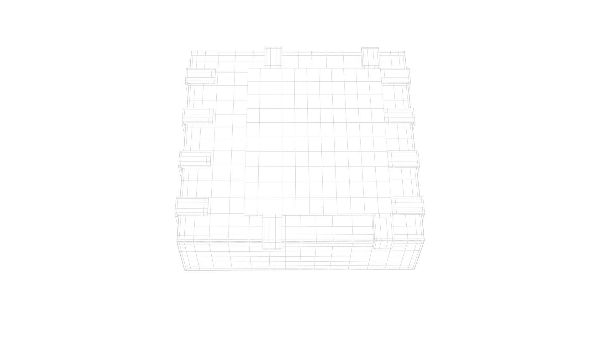 3D QFN-8 Chip - TurboSquid 2239071