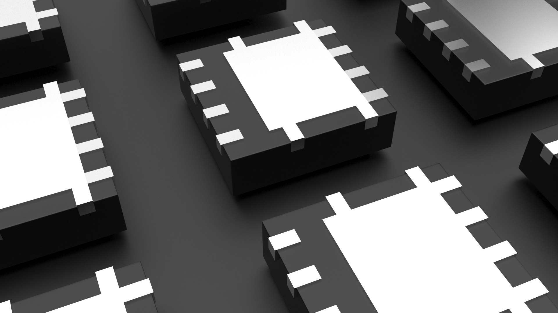 3D QFN-8 Chip - TurboSquid 2239071