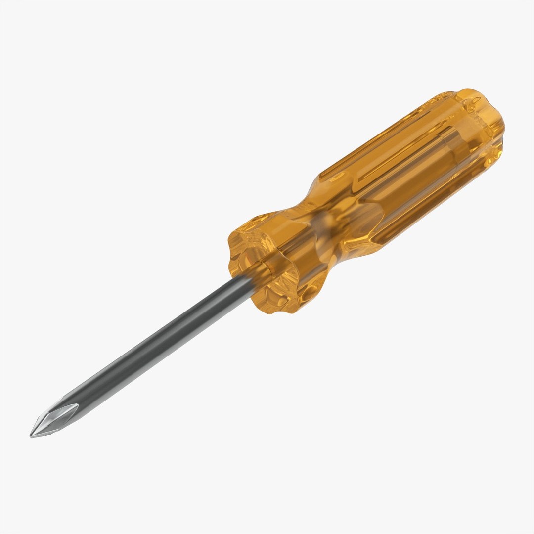 Cross head screwdriver 01 3D model - TurboSquid 1756522