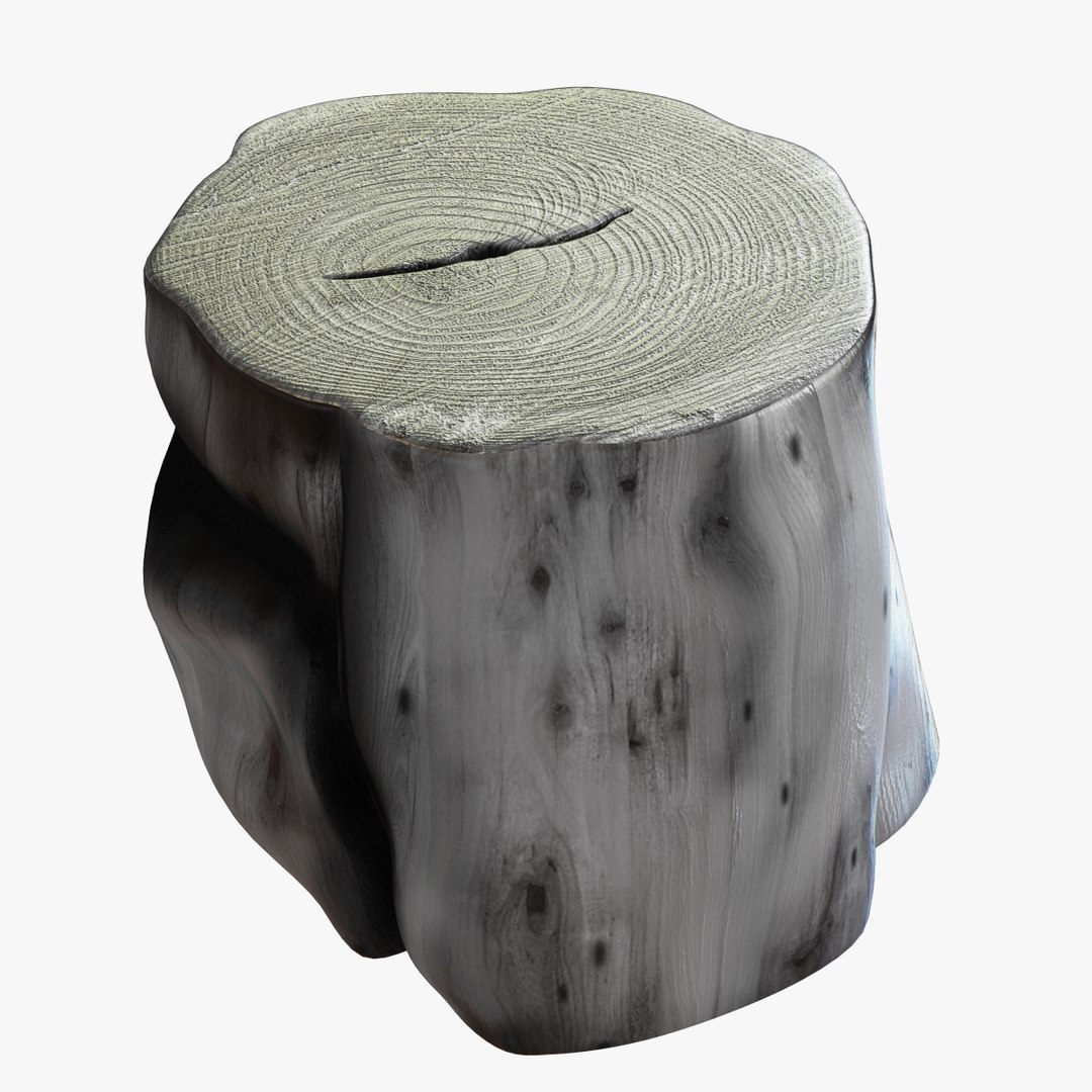 Log Table Mitchel Gold 3d Max