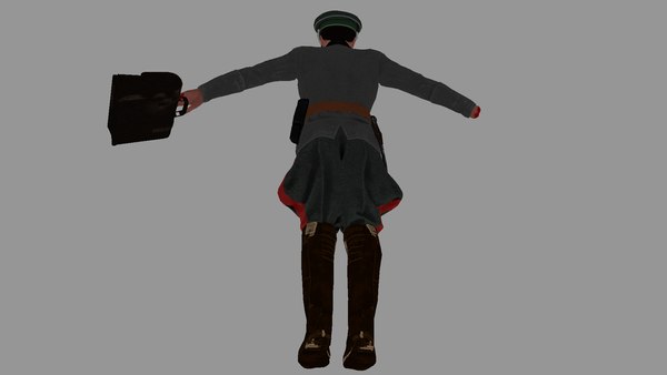 modelo 3d Soldado nazi WW2 - TurboSquid 2178997