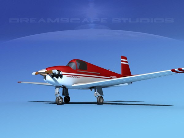 Mooney Aircraft 3D Models for Download | TurboSquid