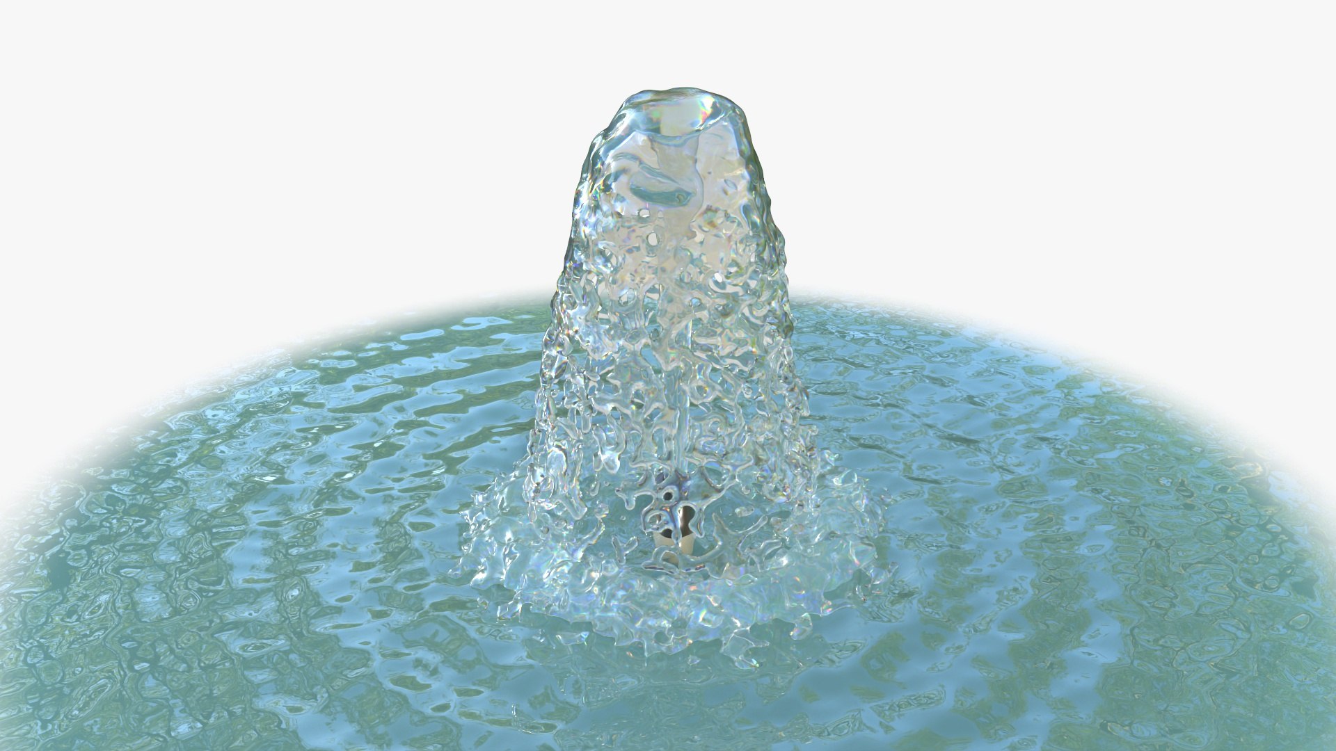 3D Animated loop water fountain - TurboSquid 2170653
