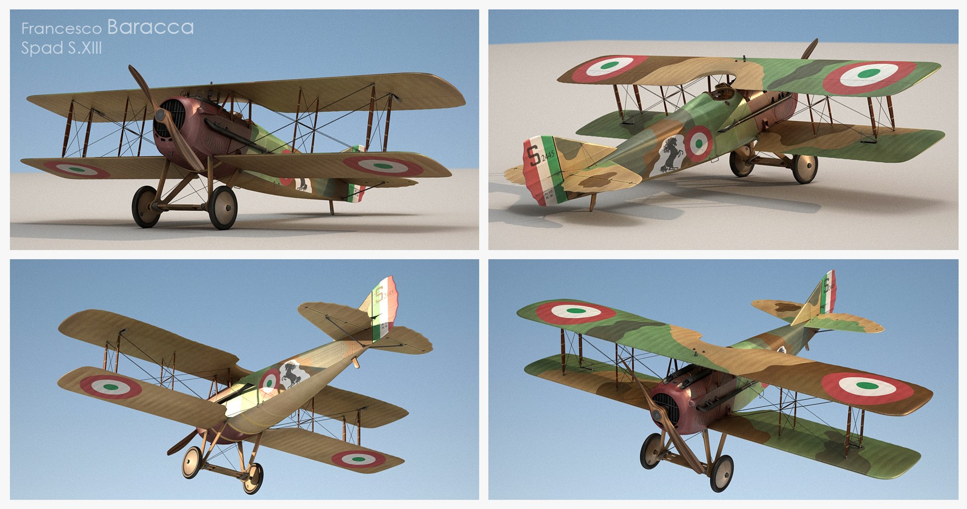 Ww1 Aces Italy 3D - TurboSquid 1425498
