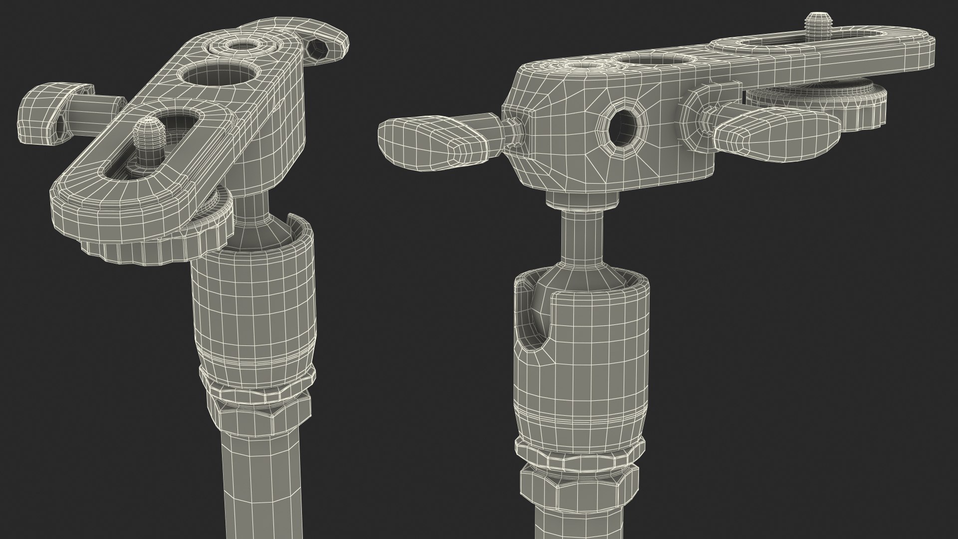 3D model Magic Photo Arm Kit with Locking Lever Rigged for Maya ...