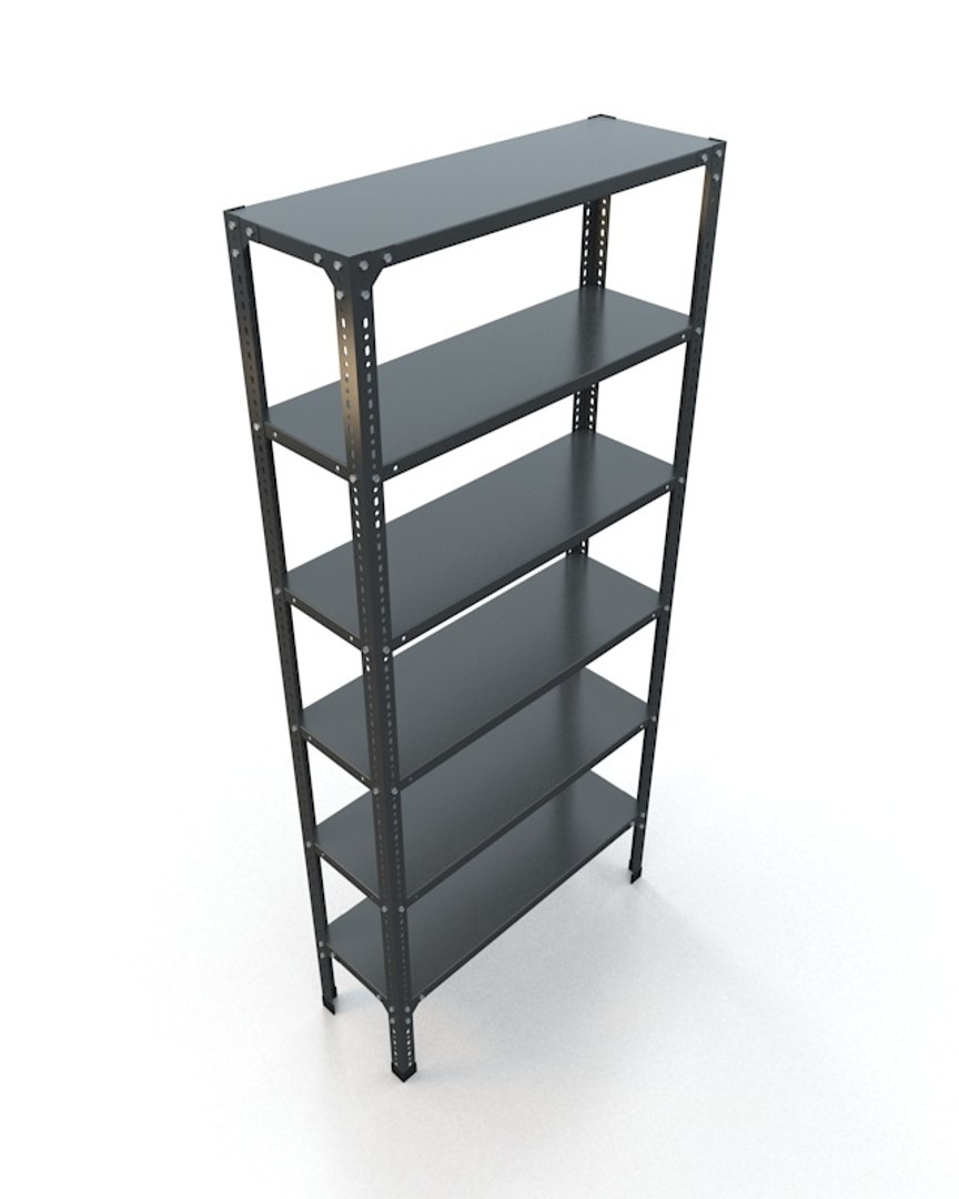 3d Model Steel Rack