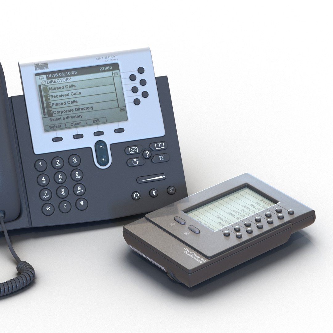 cisco unified ip phone 3d max