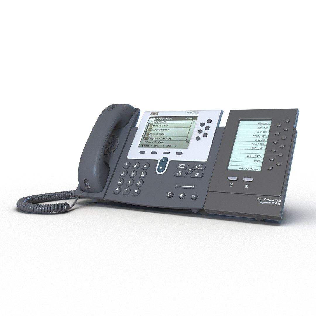 cisco unified ip phone 3d max