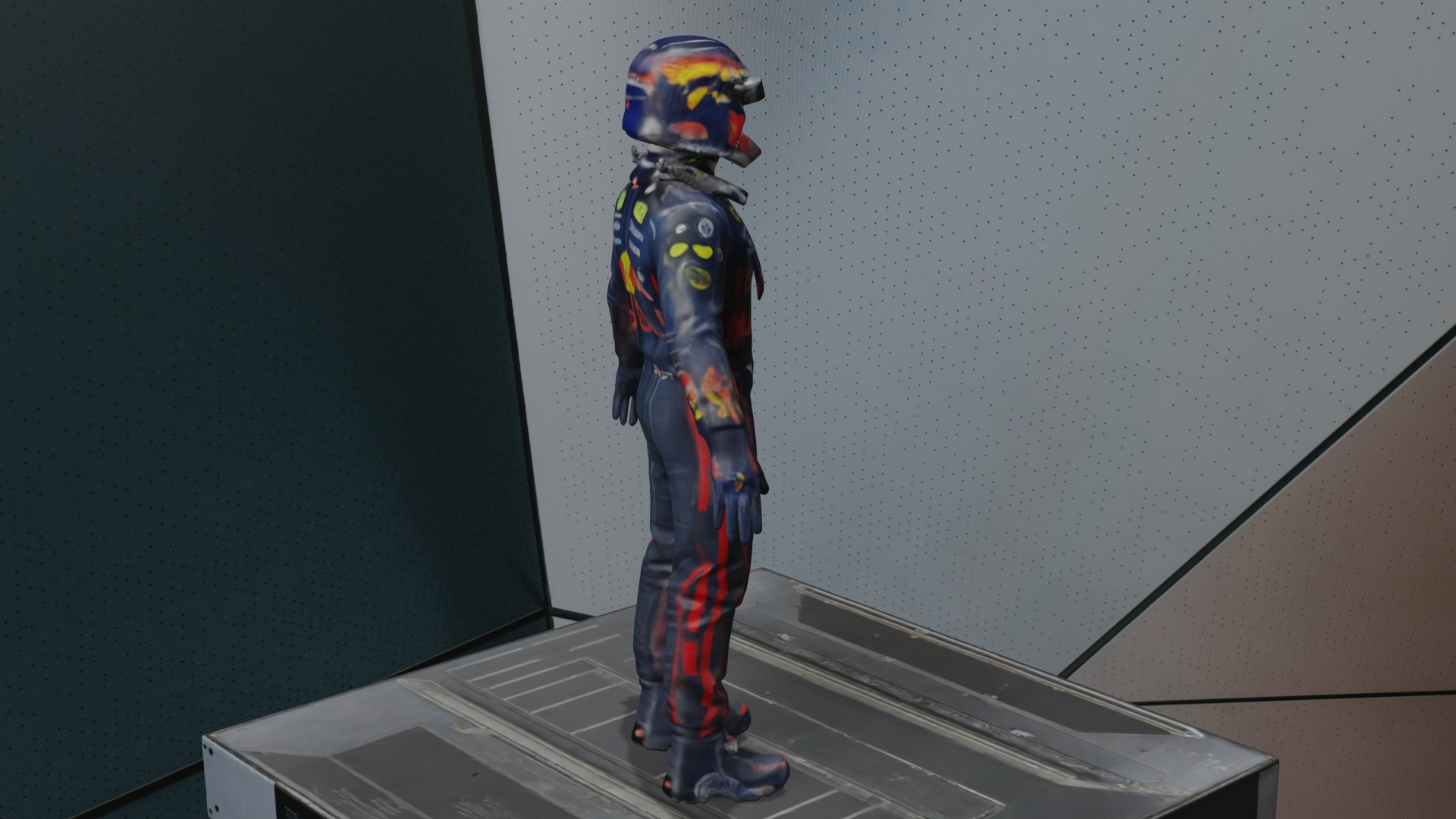 3D F1 Driver Model - TurboSquid 2325016