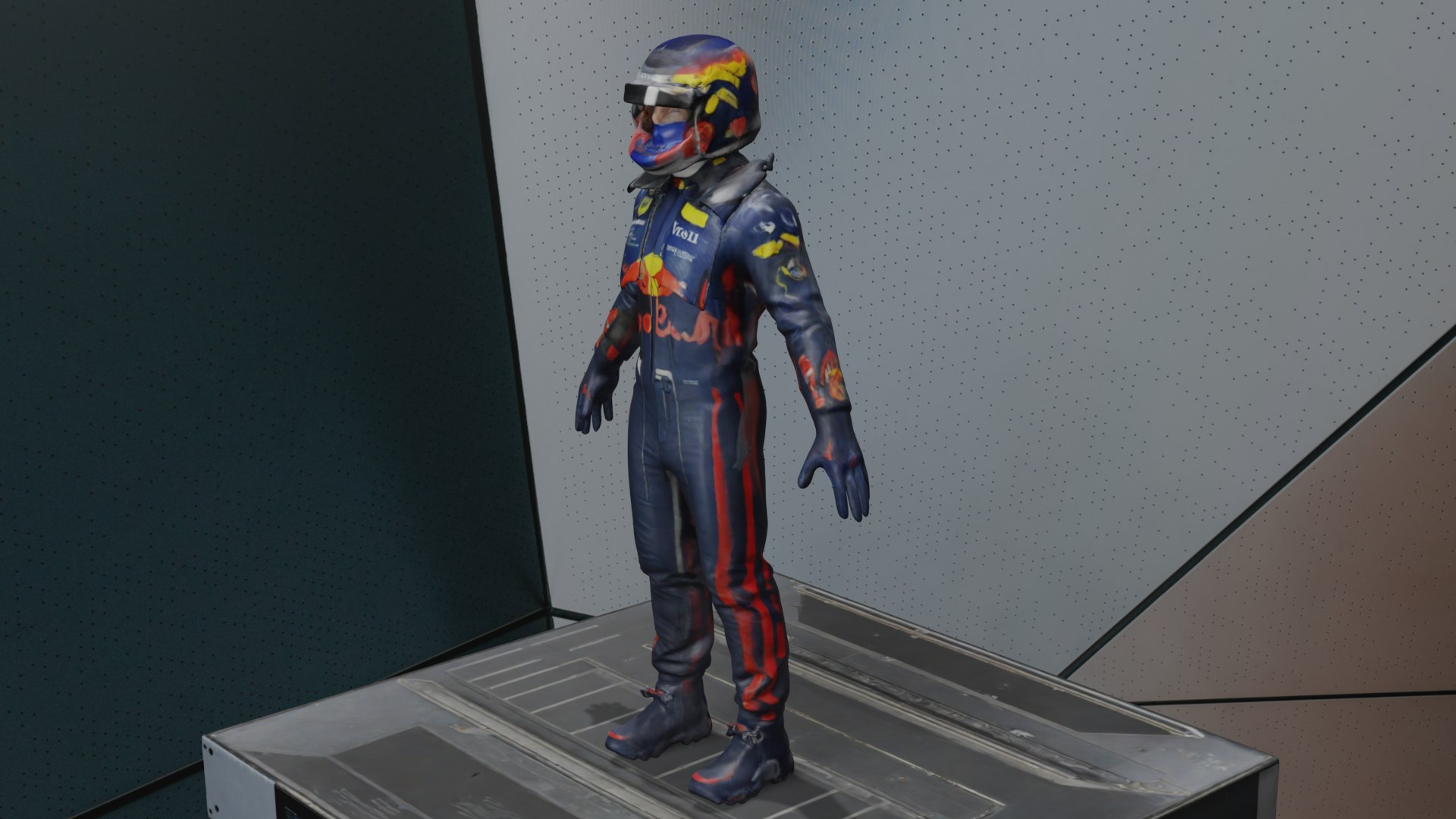 3D F1 Driver Model - TurboSquid 2325016