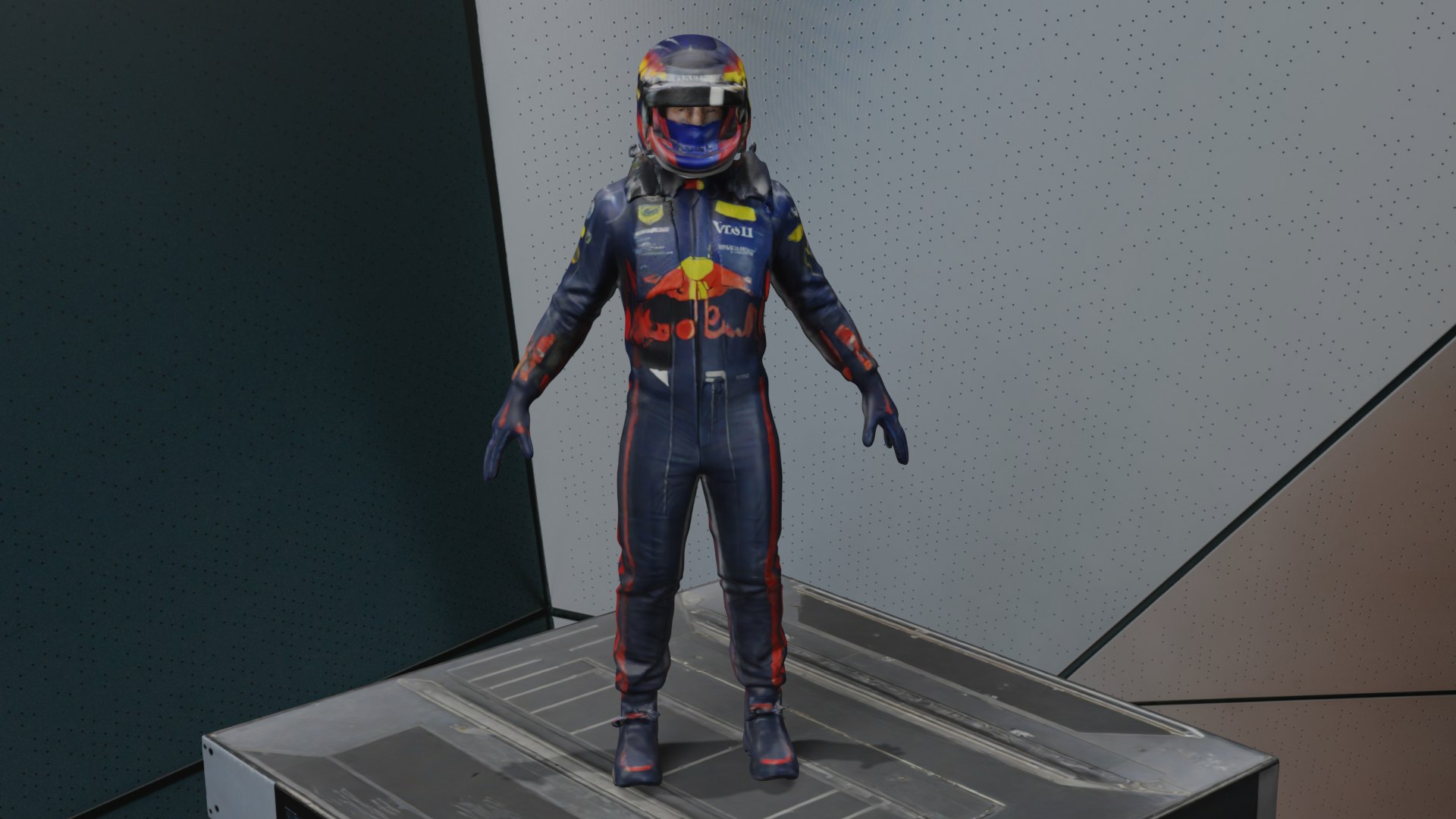 3D F1 Driver Model - TurboSquid 2325016