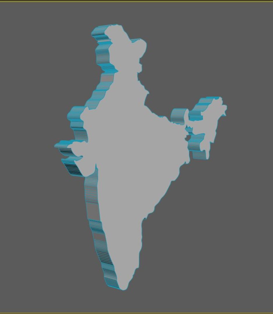 India 3D Model - TurboSquid 1190249