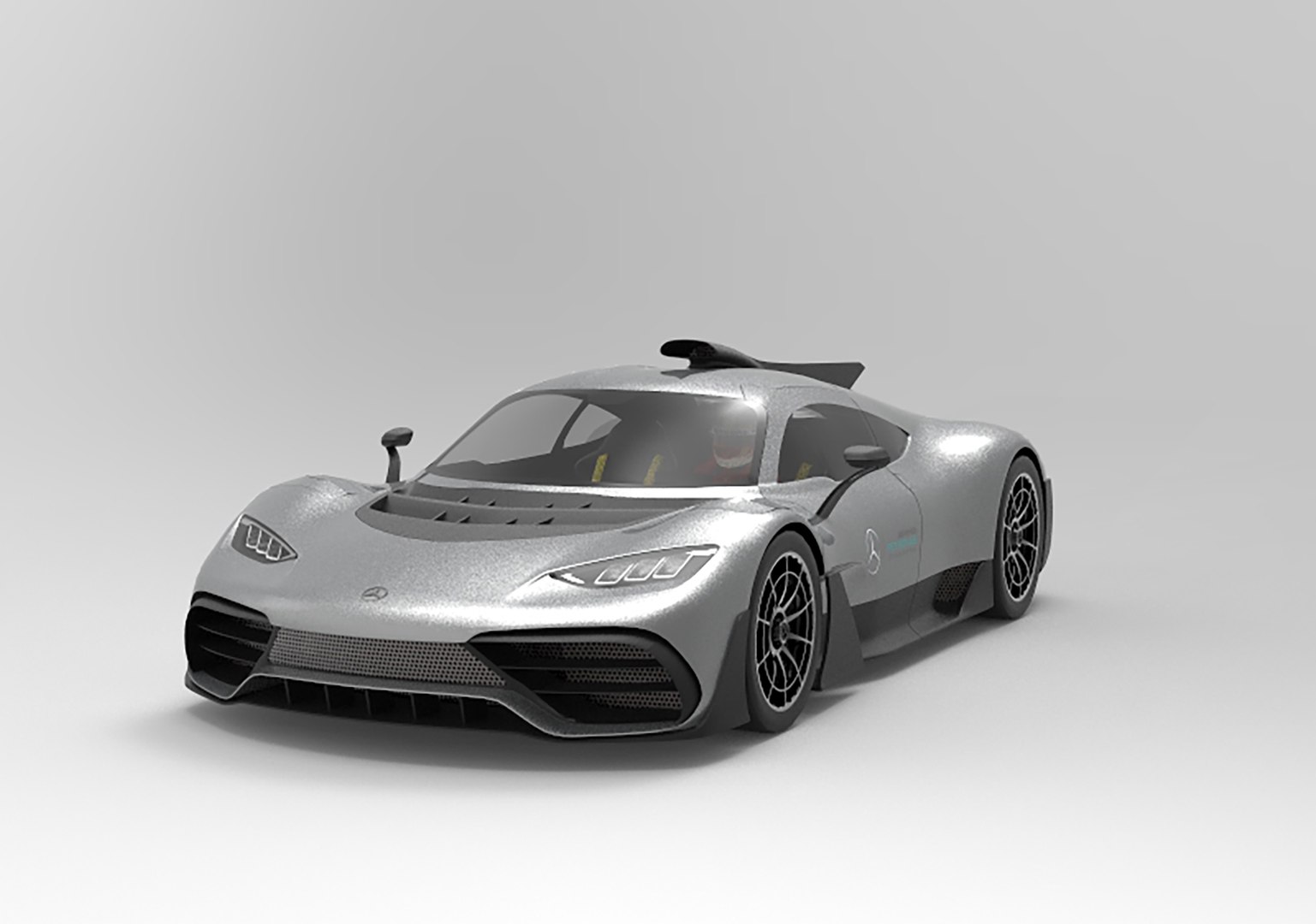 2017 Generic Merc AMG One SuperCar 3D Model - TurboSquid 1902778