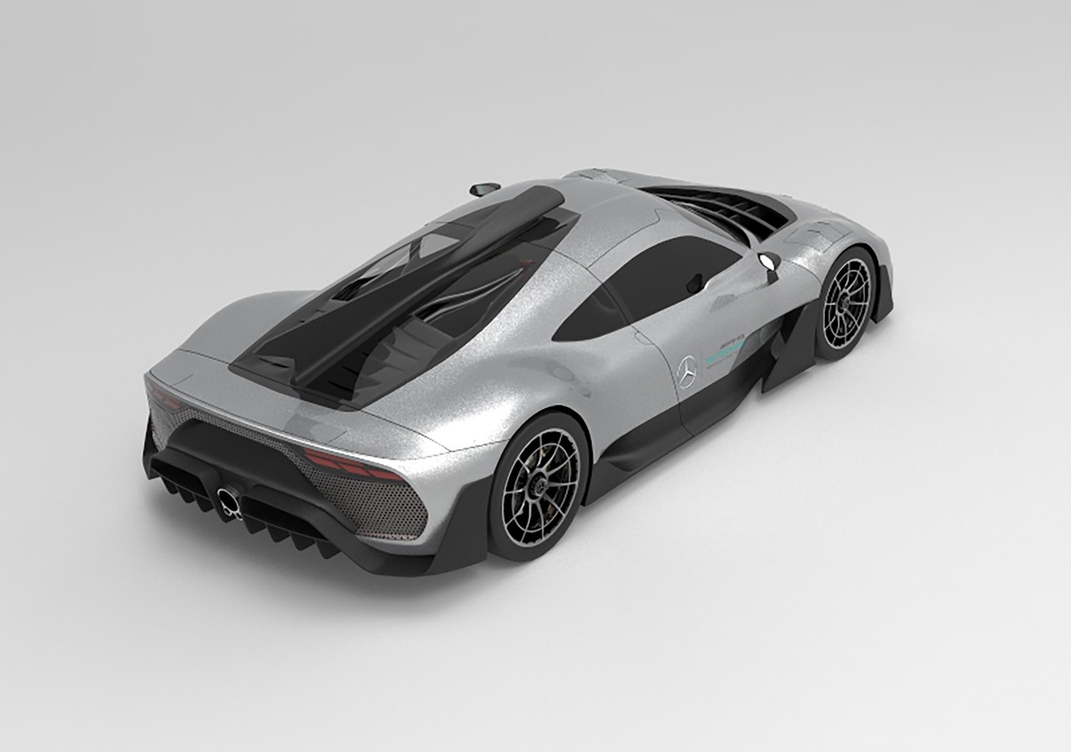 2017 Generic Merc AMG One SuperCar 3D Model - TurboSquid 1902778