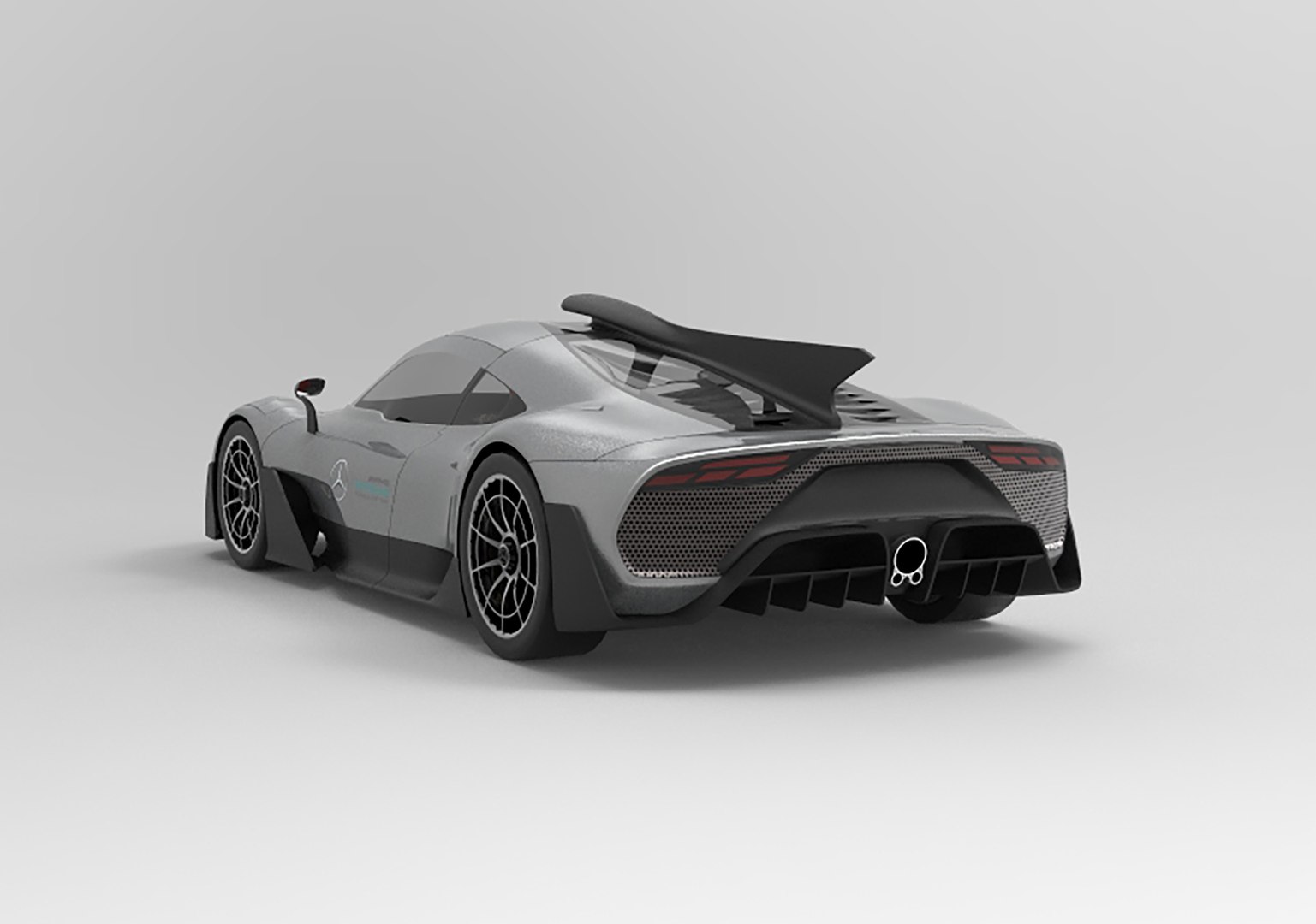 2017 Generic Merc AMG One SuperCar 3D Model - TurboSquid 1902778