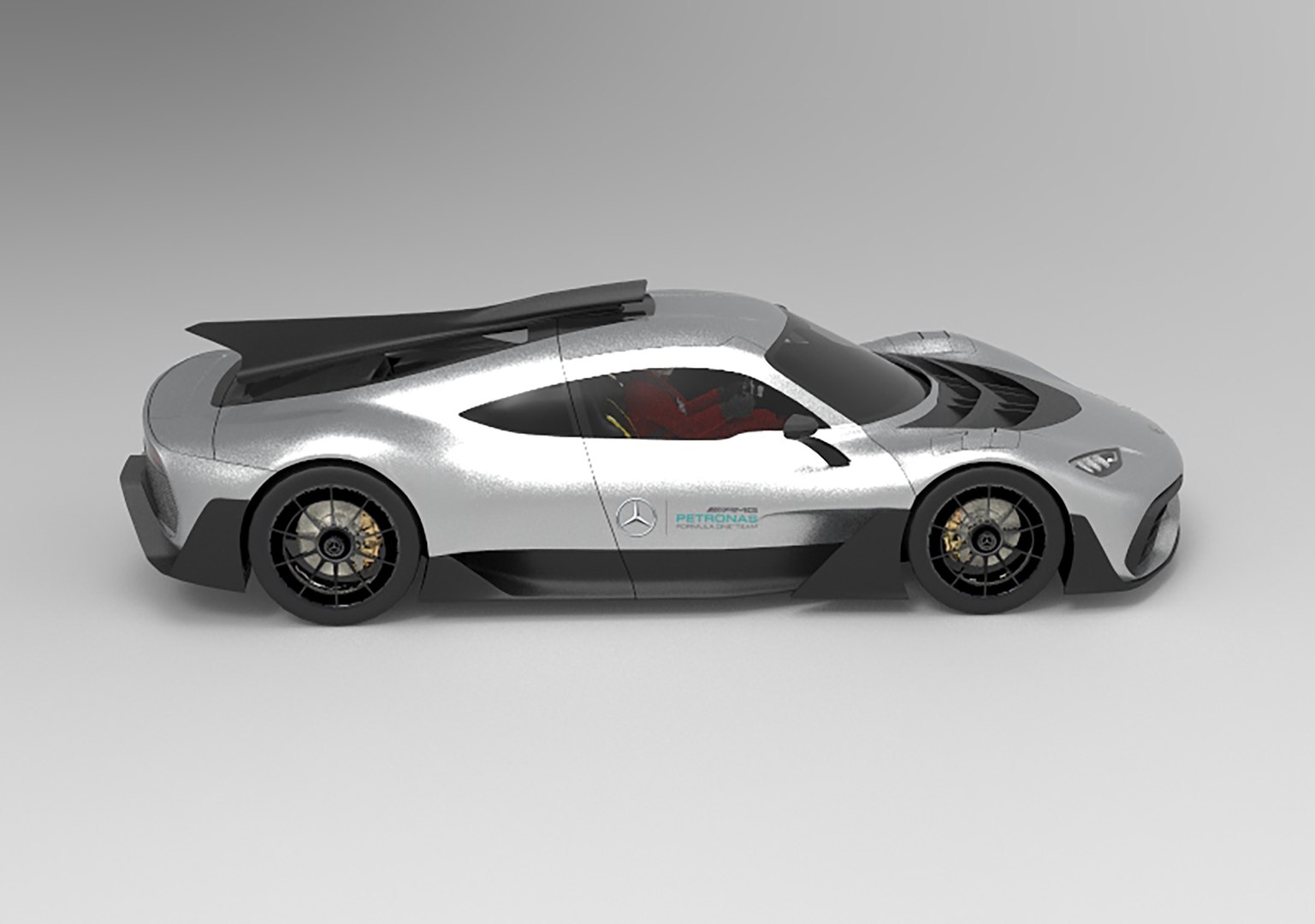 2017 Generic Merc AMG One SuperCar 3D Model - TurboSquid 1902778