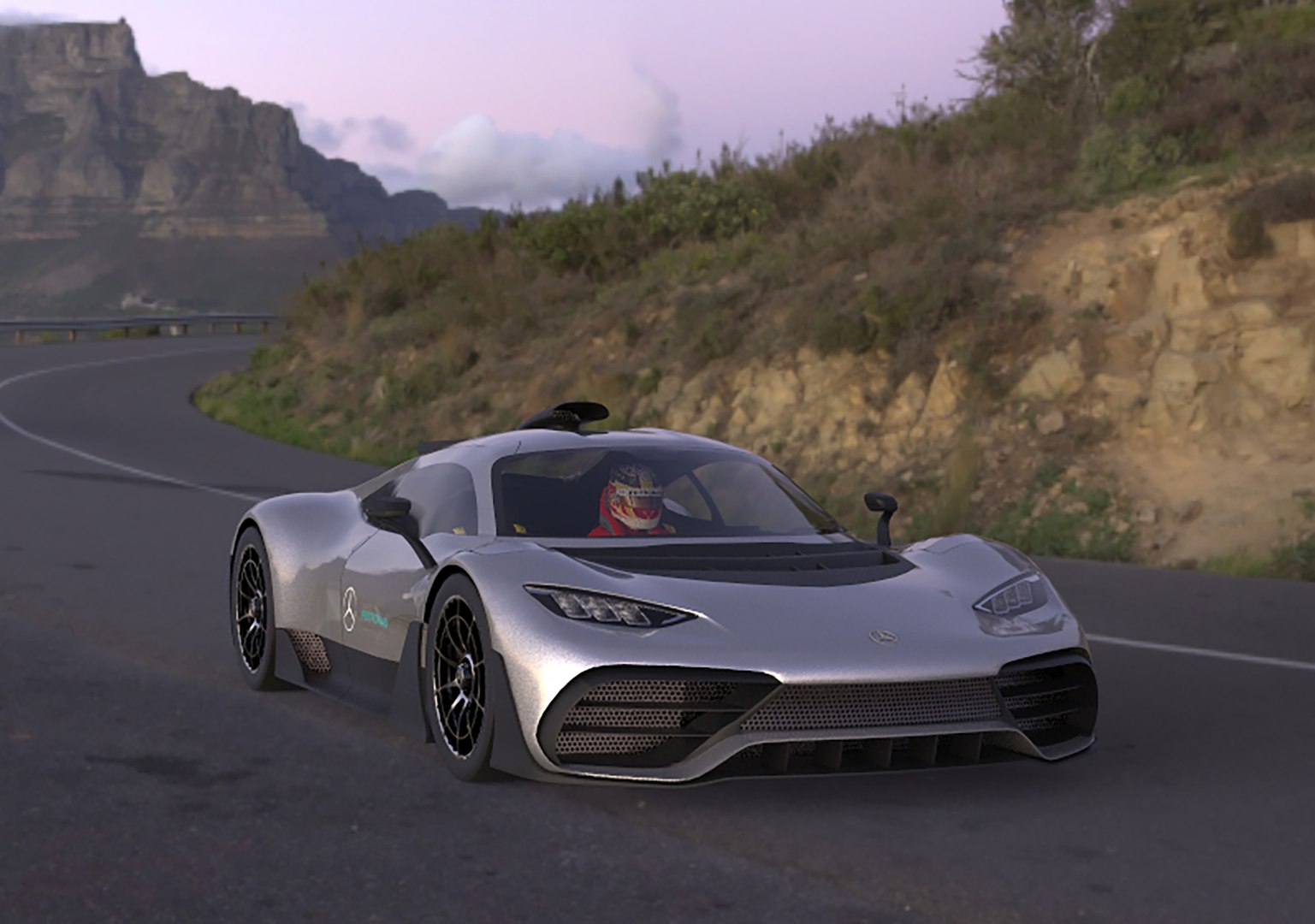 2017 Generic Merc AMG One SuperCar 3D Model - TurboSquid 1902778