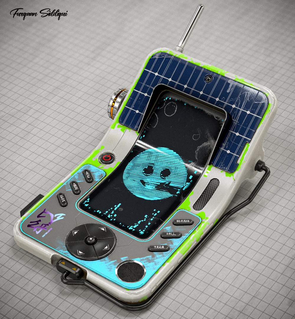 Sci-fi Controller V29 PBR 3D - TurboSquid 2144043