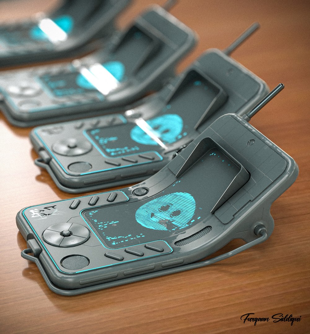 Sci-fi Controller V29 PBR 3D - TurboSquid 2144043