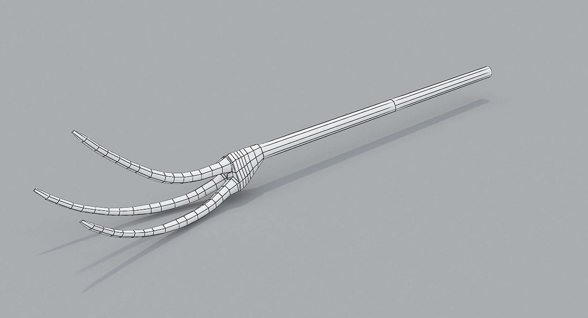 Wooden Medieval Pitchfork 3D Model - TurboSquid 1737640