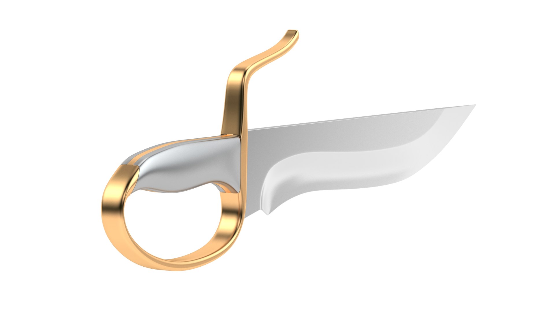 Butterfly Sword 02 3D Model - TurboSquid 2053782