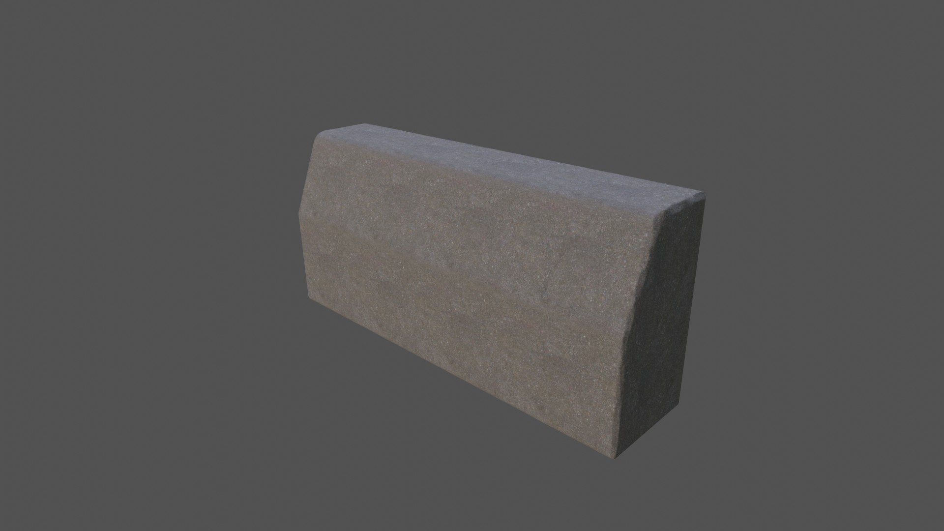 Curbstone 3D Model - TurboSquid 2050751
