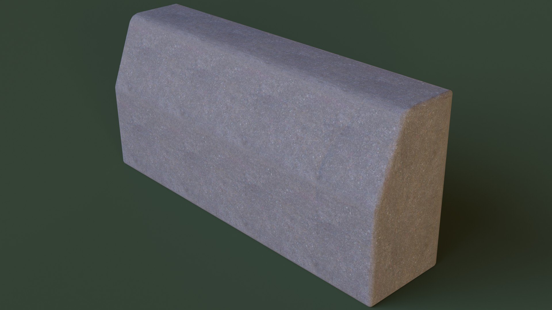 Curbstone 3D Model - TurboSquid 2050751