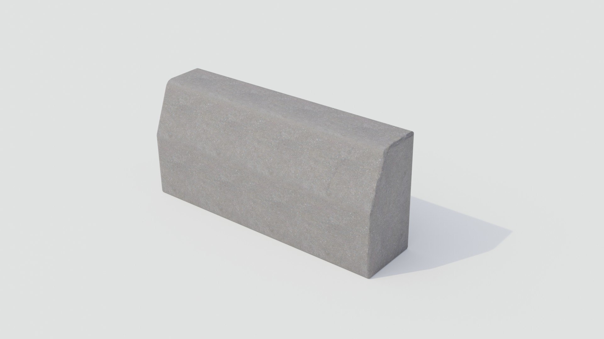 Curbstone 3D Model - TurboSquid 2050751
