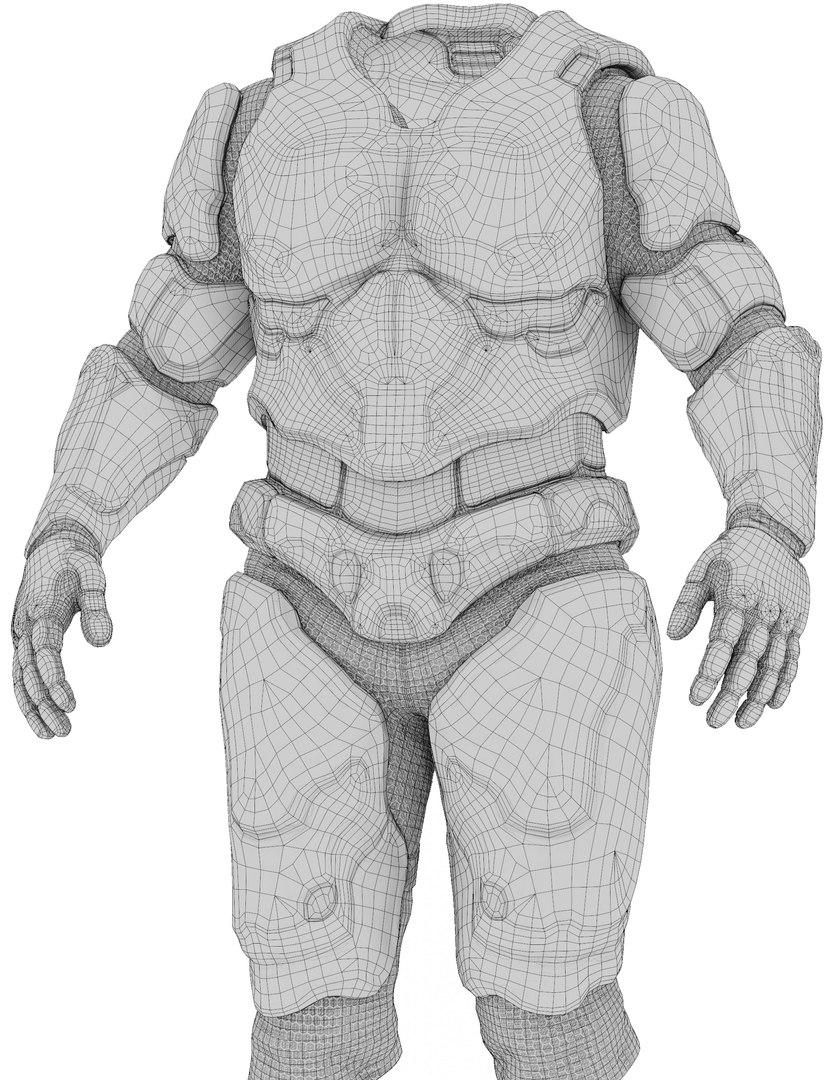 3D Atlas - PBR Rigged Sci-Fi Character - TurboSquid 2051974