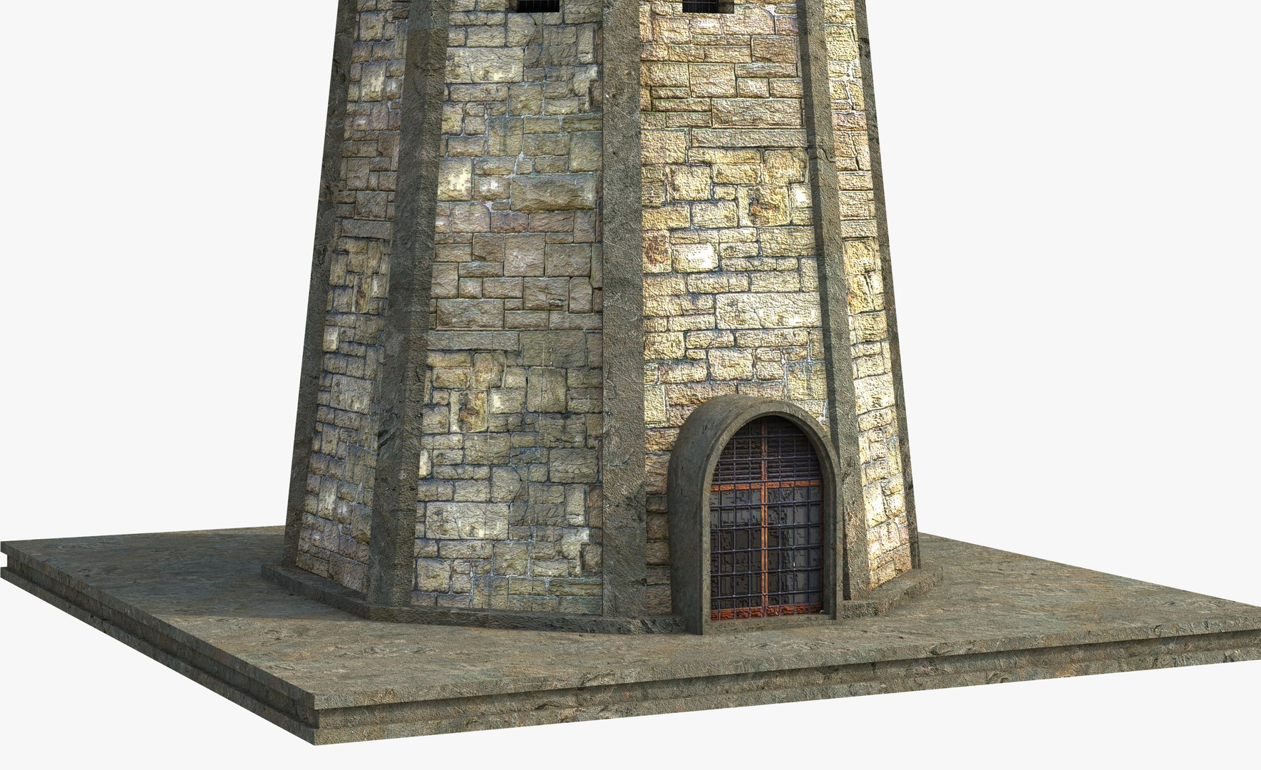 Free Mini Ancient Tower Model - TurboSquid 1989847
