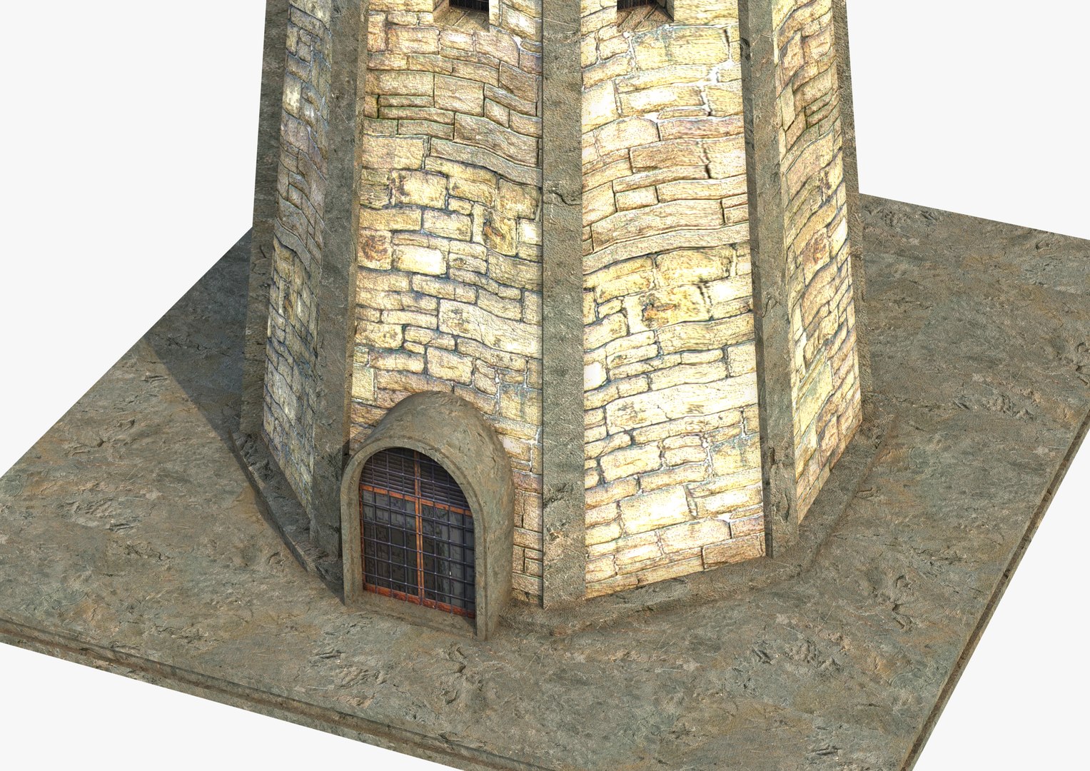 Free Mini Ancient Tower Model - TurboSquid 1989847